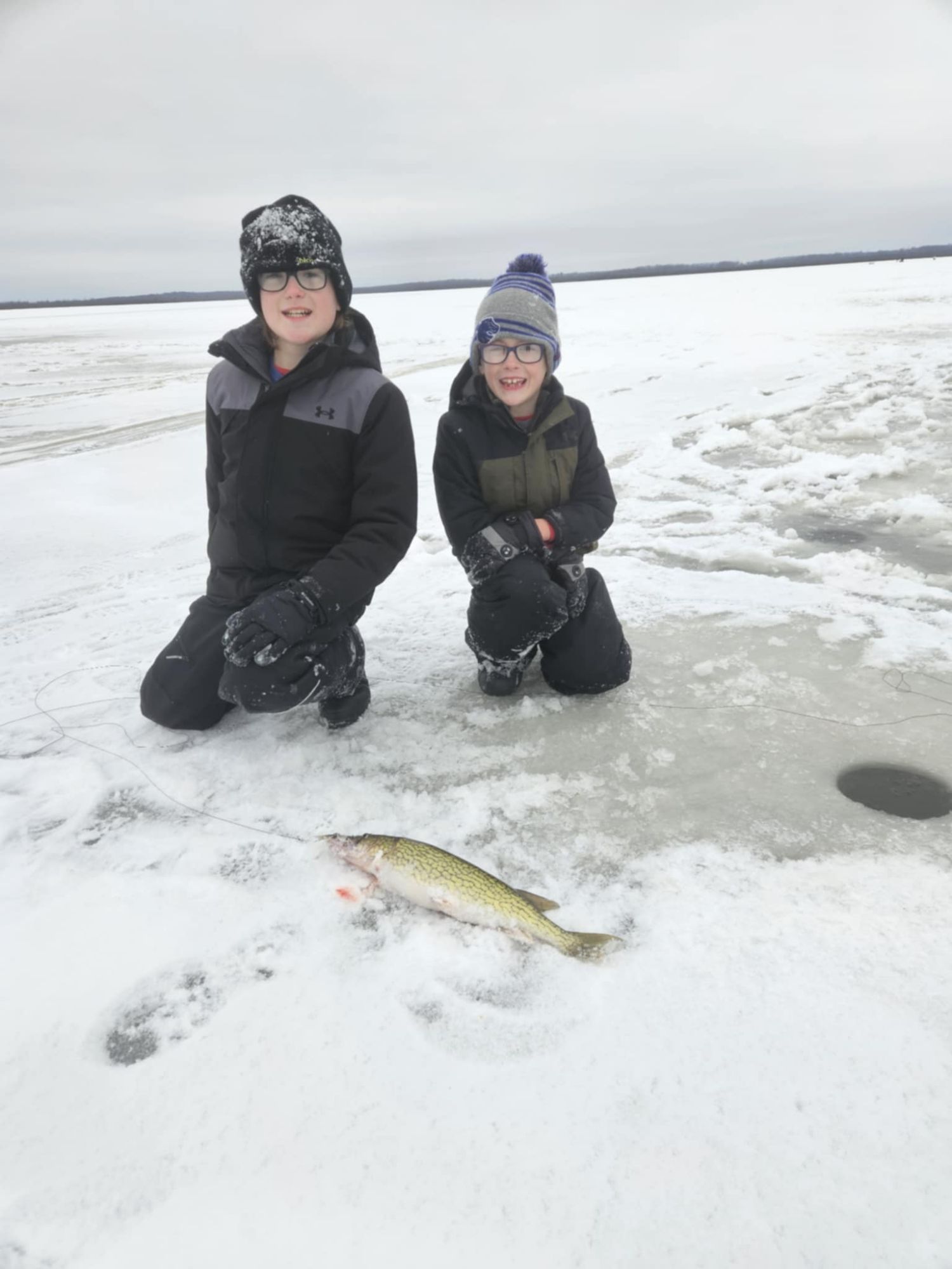 Ice fishing 2025 | Wayne-o's Guide Service